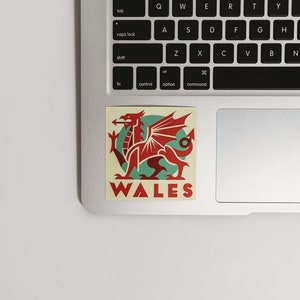 Wales Sticker - Etsy