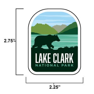 Lake Clark National Park Sticker - Etsy