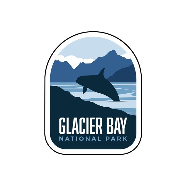Glacier Bay National Park Sticker - Etsy