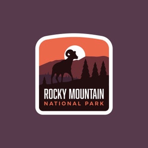 Rocky Mountain National Park Patch - Etsy