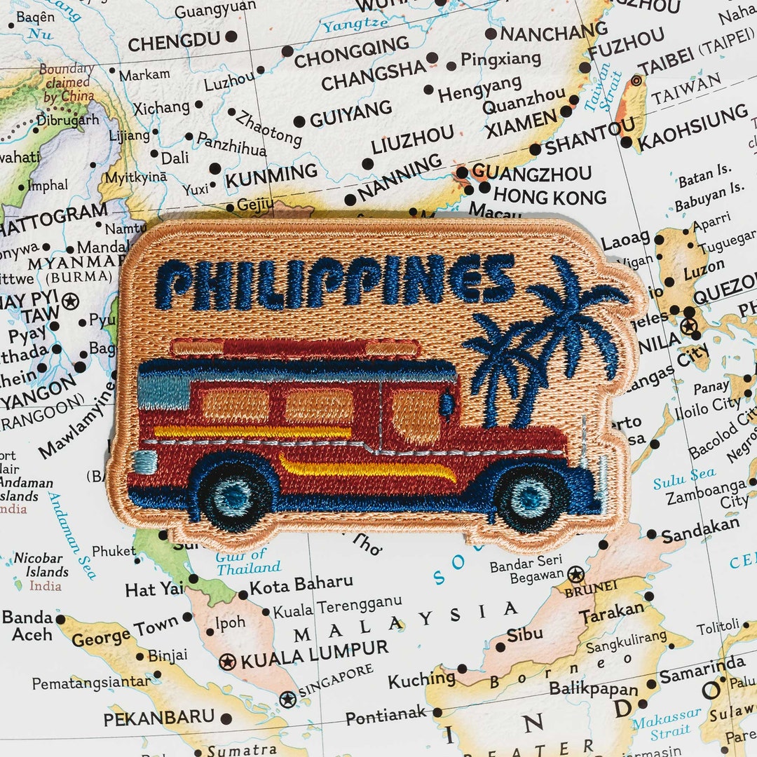 Philippines Patch - Etsy