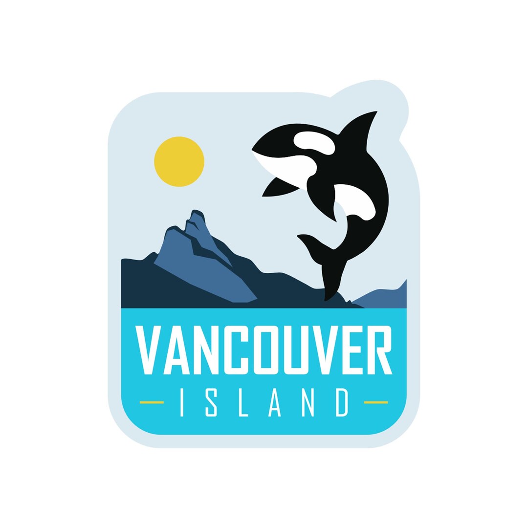 Vancouver Island Sticker - Etsy