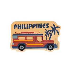 Philippines Jeepney Sticker - Weatherproof Vinyl Travel Decal - Etsy