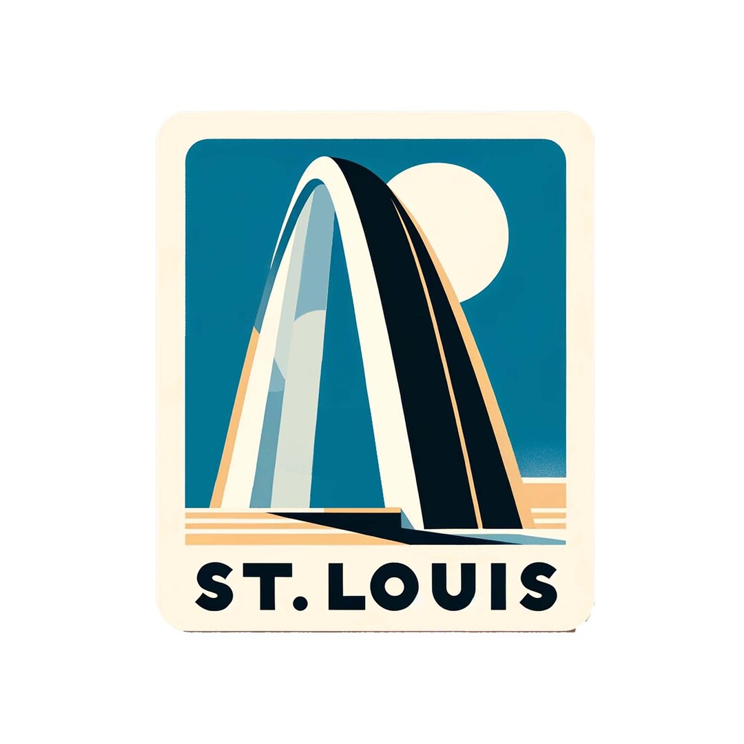 St. Louis Sticker - Etsy