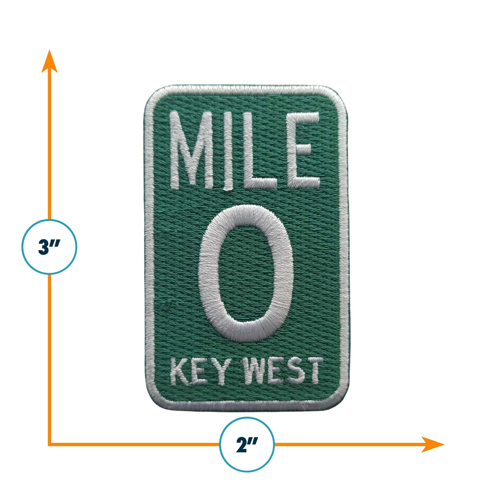 Key West Mile 0 Patch - Etsy