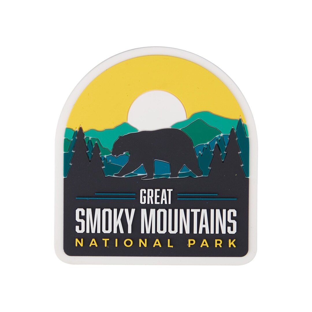 Great Smoky Mountains National Park PVC Keychain - Etsy