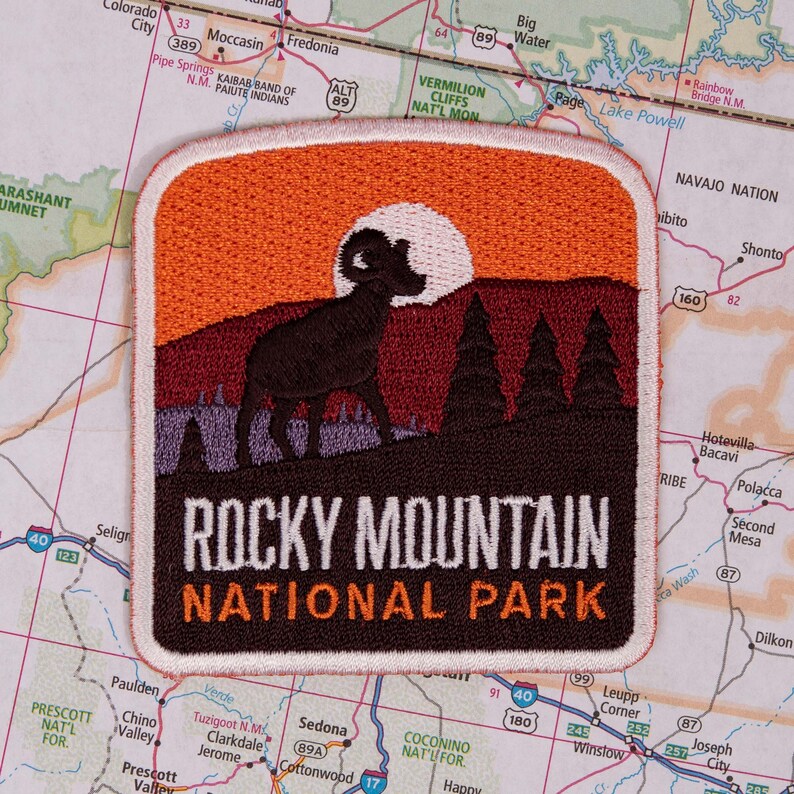 Rocky Mountain National Park Patch - Etsy