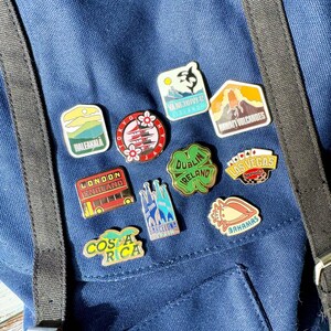 Dublin Ireland Enamel Pin - Etsy
