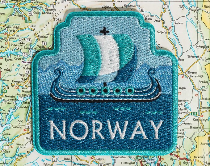 Norway National Flag Embroidered Iron on Patch Sew on Badge Applique - Etsy