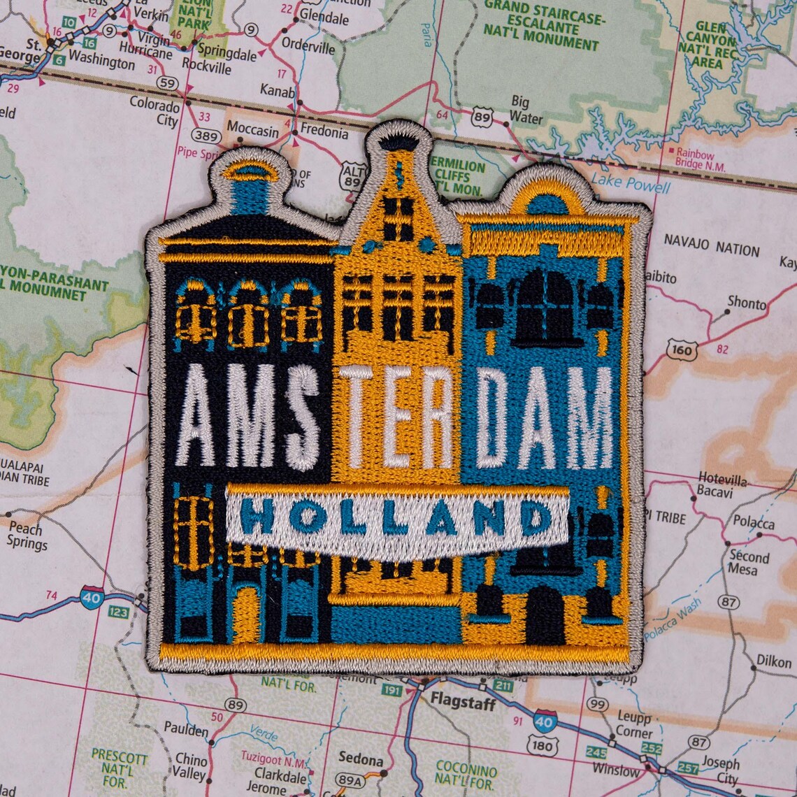 Amsterdam the Netherlands Patch - Etsy