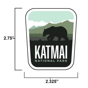Katmai National Park Sticker - Etsy