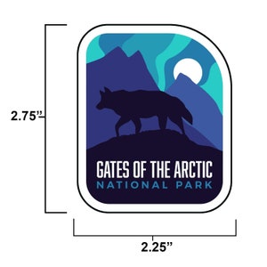 Gates of the Arctic National Park Patch - Etsy