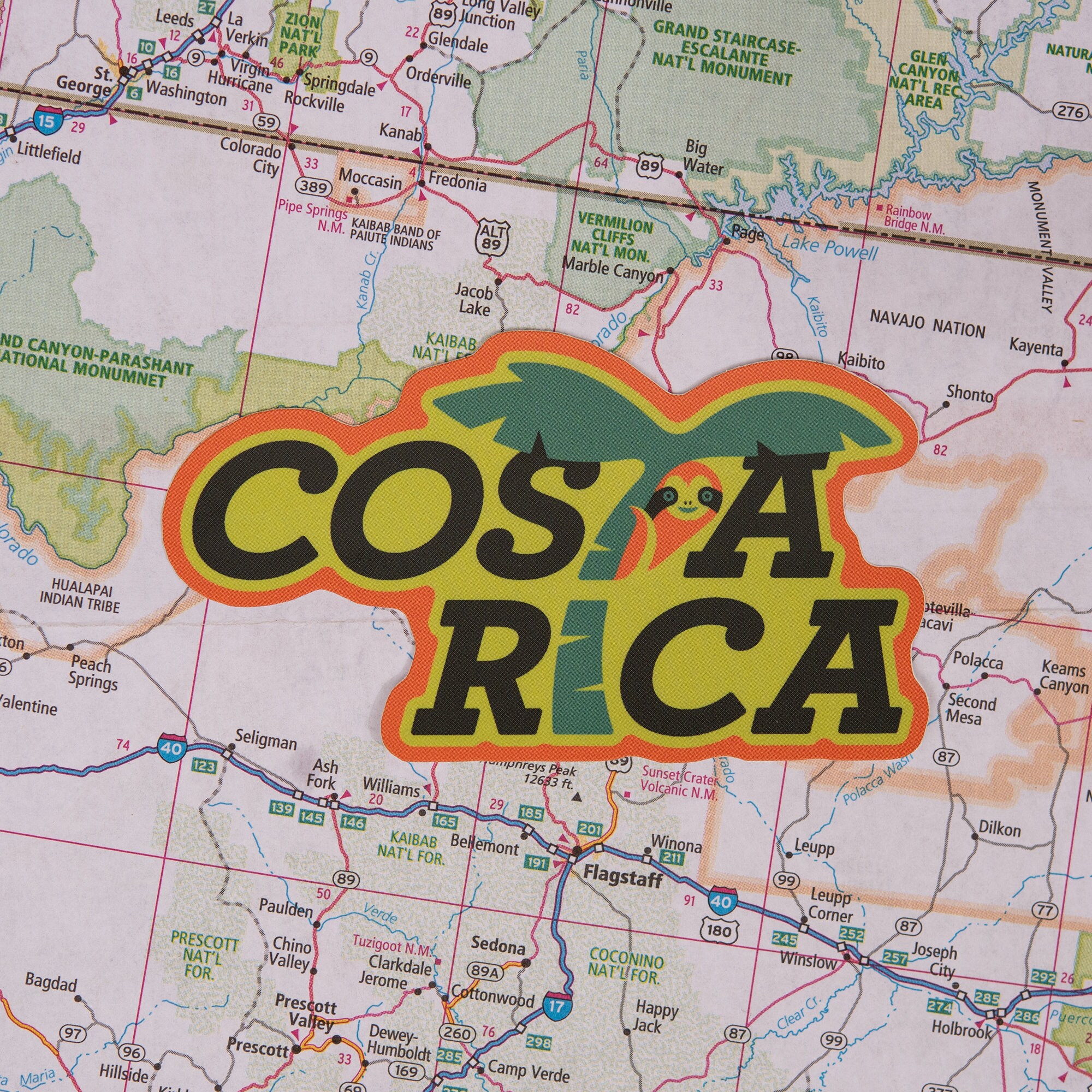 Costa Rica Sticker - Etsy