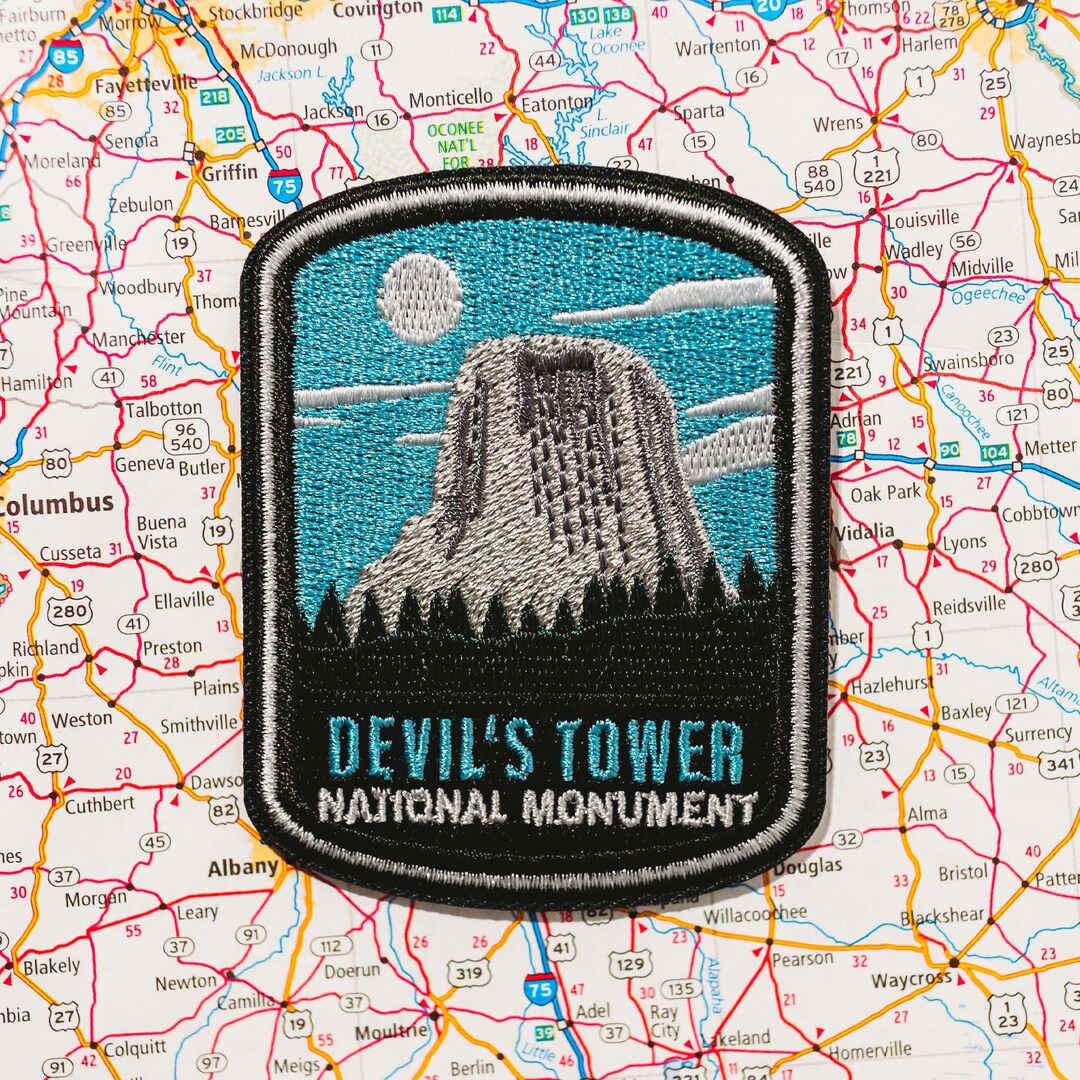 Devil's Tower National Monument Iron on Patch - Etsy