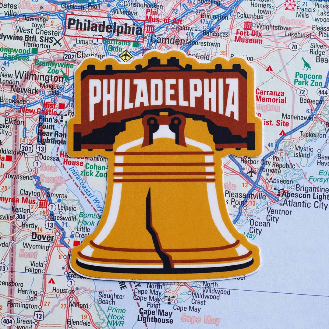 Philadelphia Sticker - Etsy