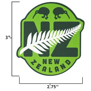 New Zealand Sticker - Etsy