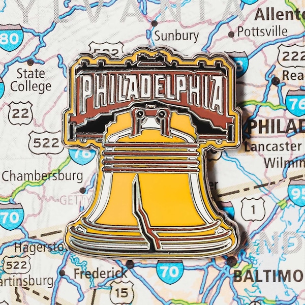 Philadelphia Pin - Etsy