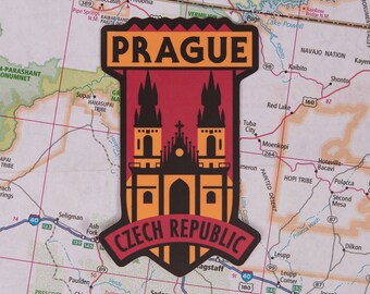 PRAGUE SVG Czech Republic Svg Prague Silhouette Prague - Etsy