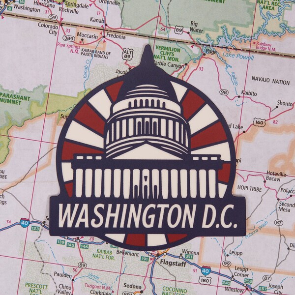 Washington Dc Sticker - Etsy