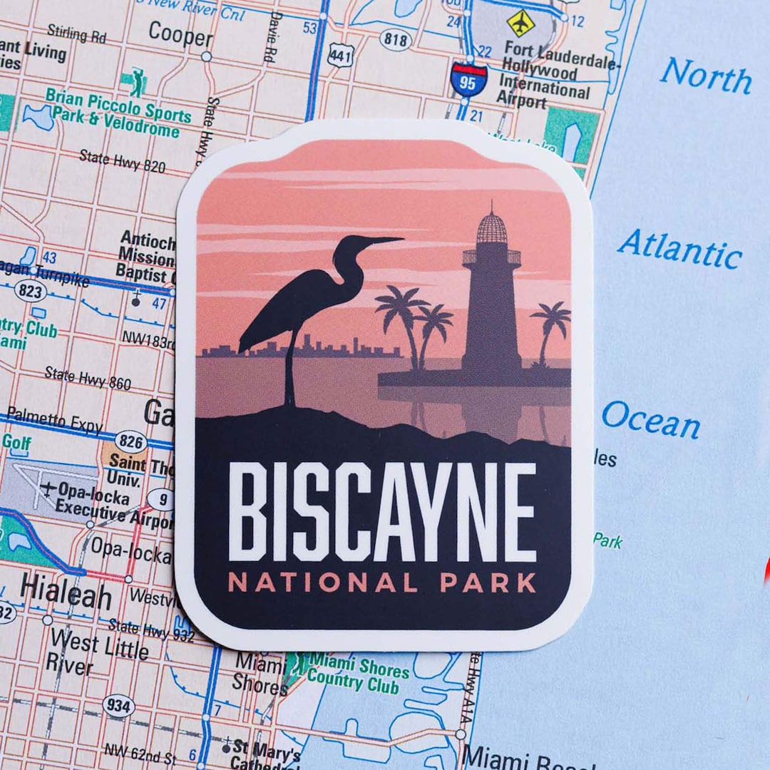 Biscayne National Park Sticker - Etsy