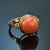 Historical Lapel Pin in Gold 585 With Agate Cameo With Antique Warrior ...