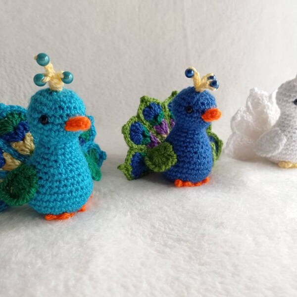 Peacock Stuffed Toy - Etsy