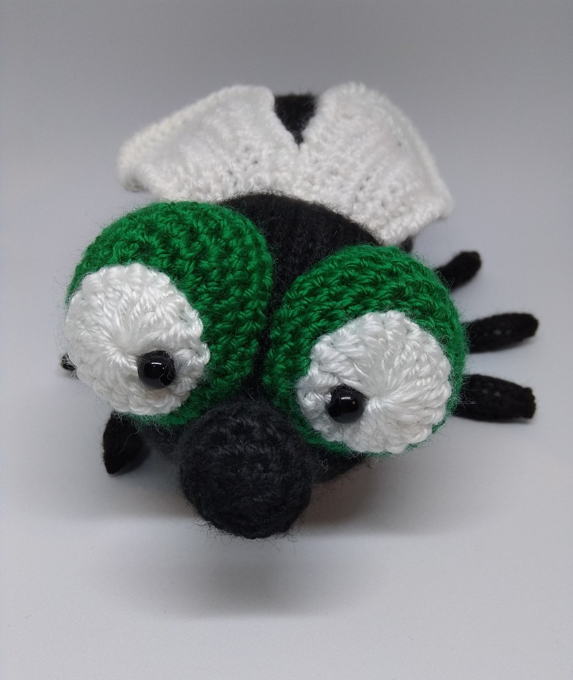 Ready made Knitted Fly Toy Knitted Stuffed Insect | Etsy