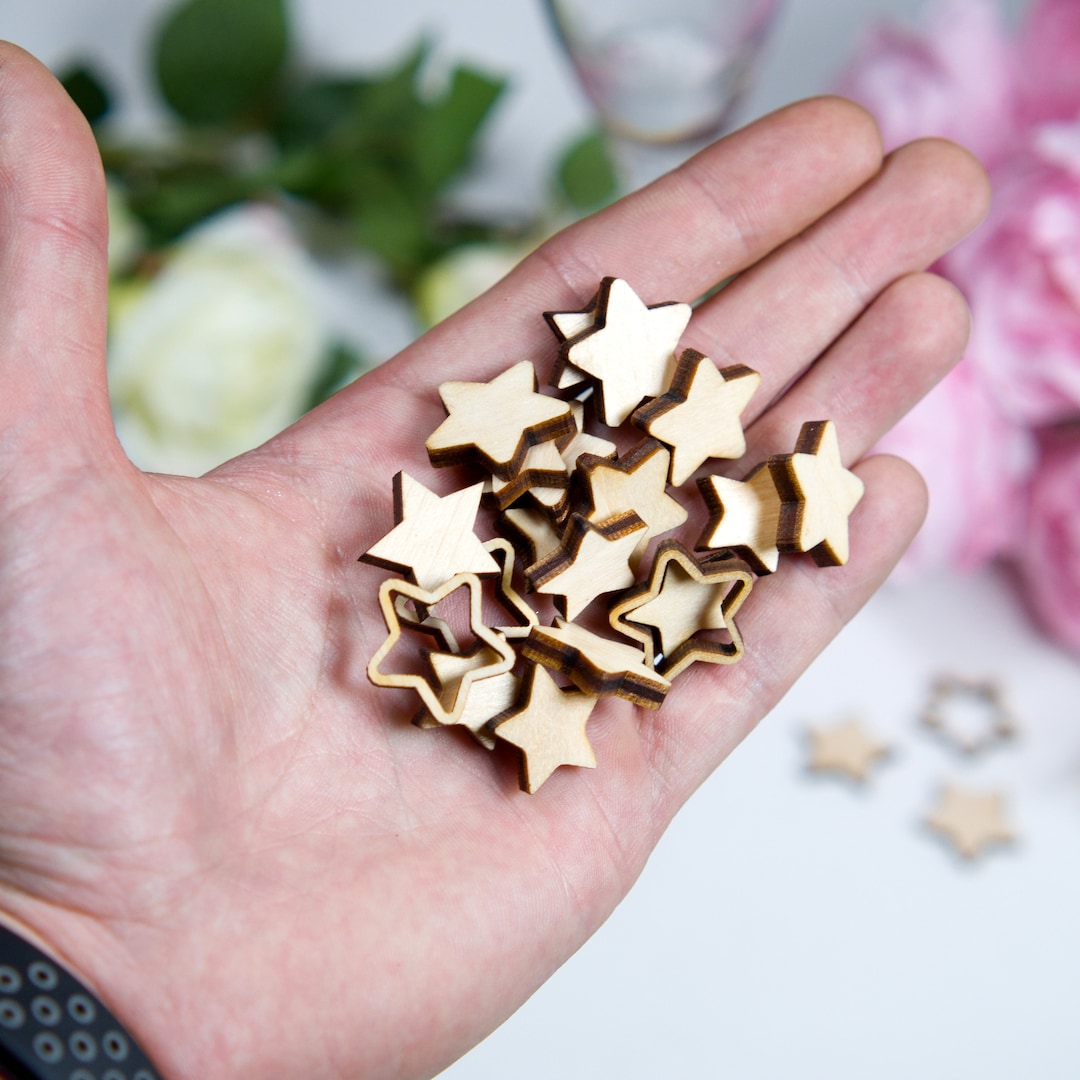 Mini Stars Confetti Bundle 50 Pcs, Set of Tiny Star Party Fillers ...
