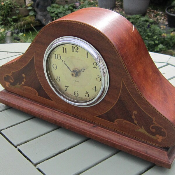 Marquetry Wall Clock - Etsy