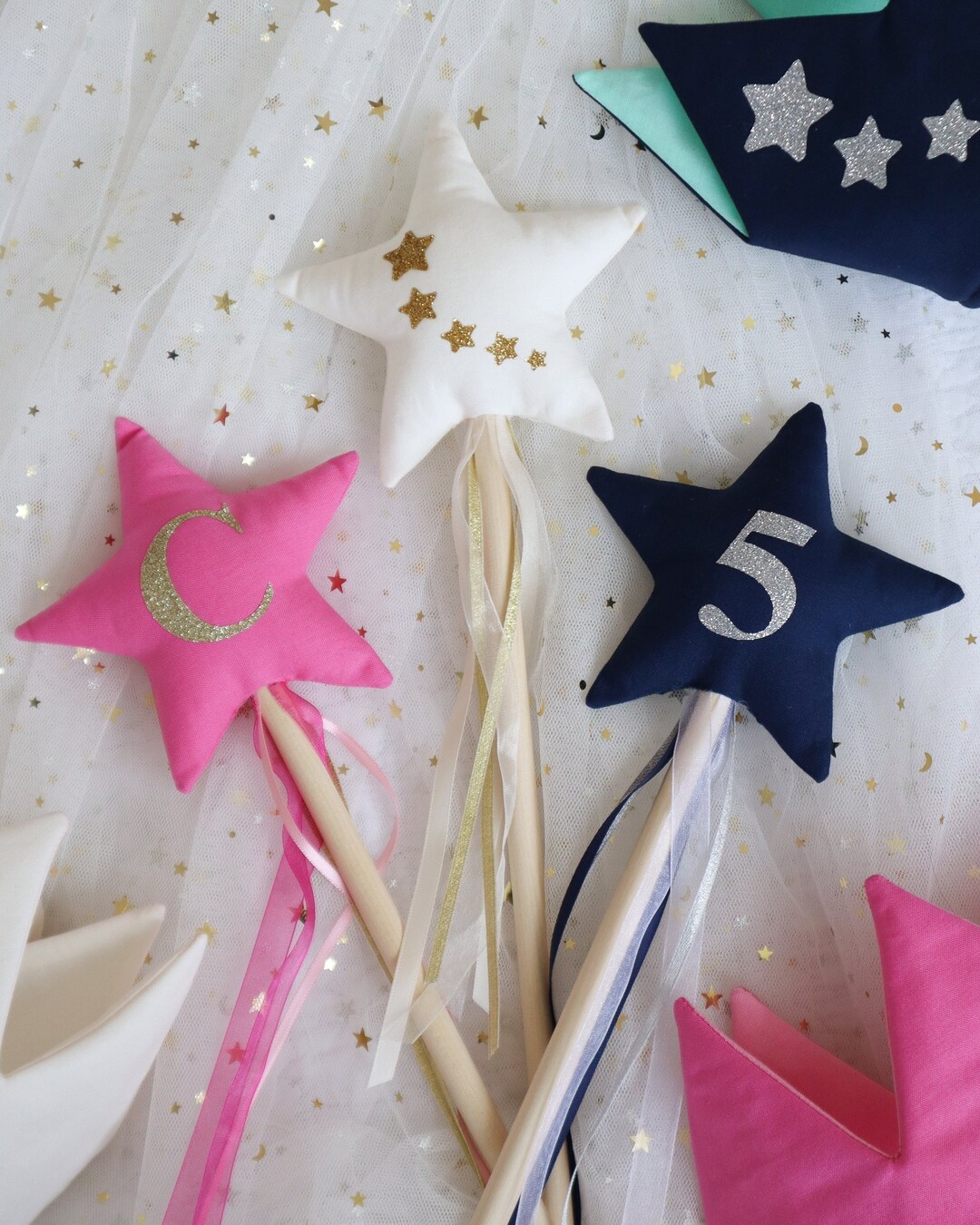 SAMPLE SALE Star Wand, Fairy Magic Wand, Children's Dress Up, Girl's ...
