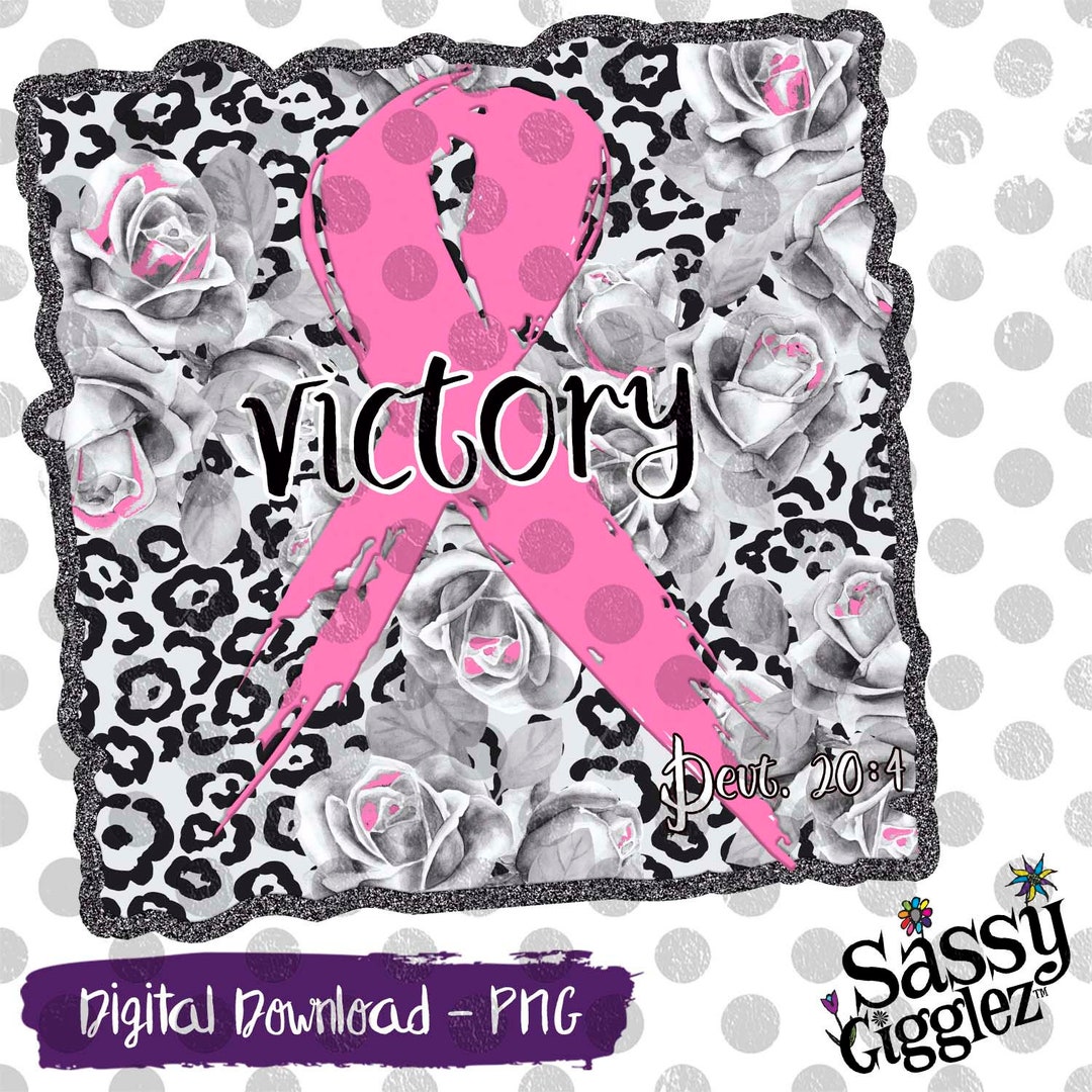 Breast Cancer Awareness, Victory, Digital Download, PNG - Etsy