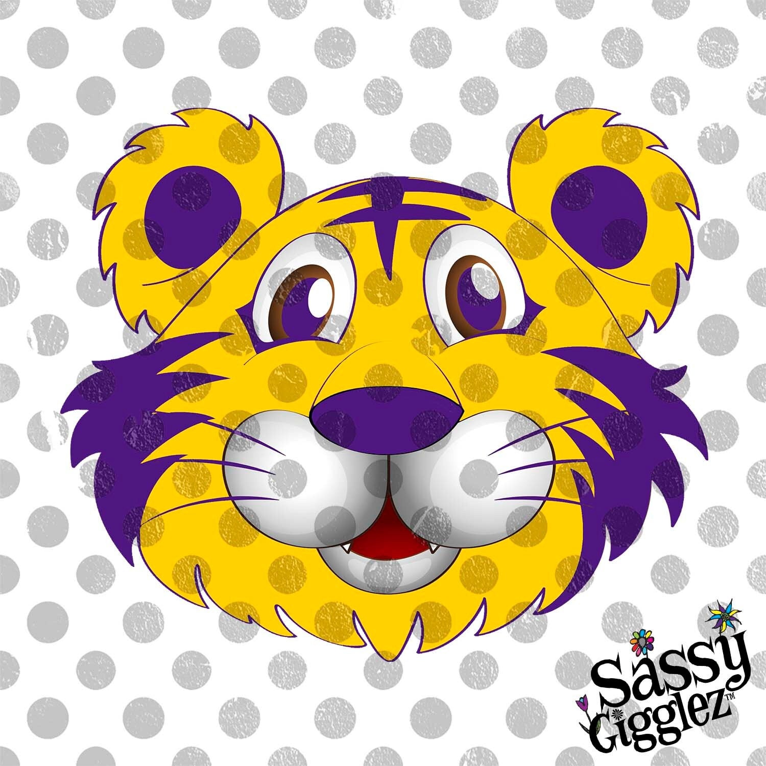 Lsu Tiger Paw Stencil