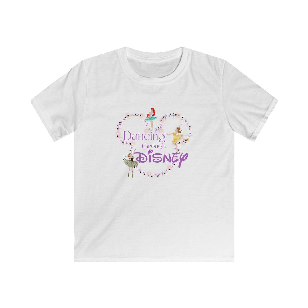 Dancing Through Disney T-shirt, Dance Competition Disney, Princesses ...