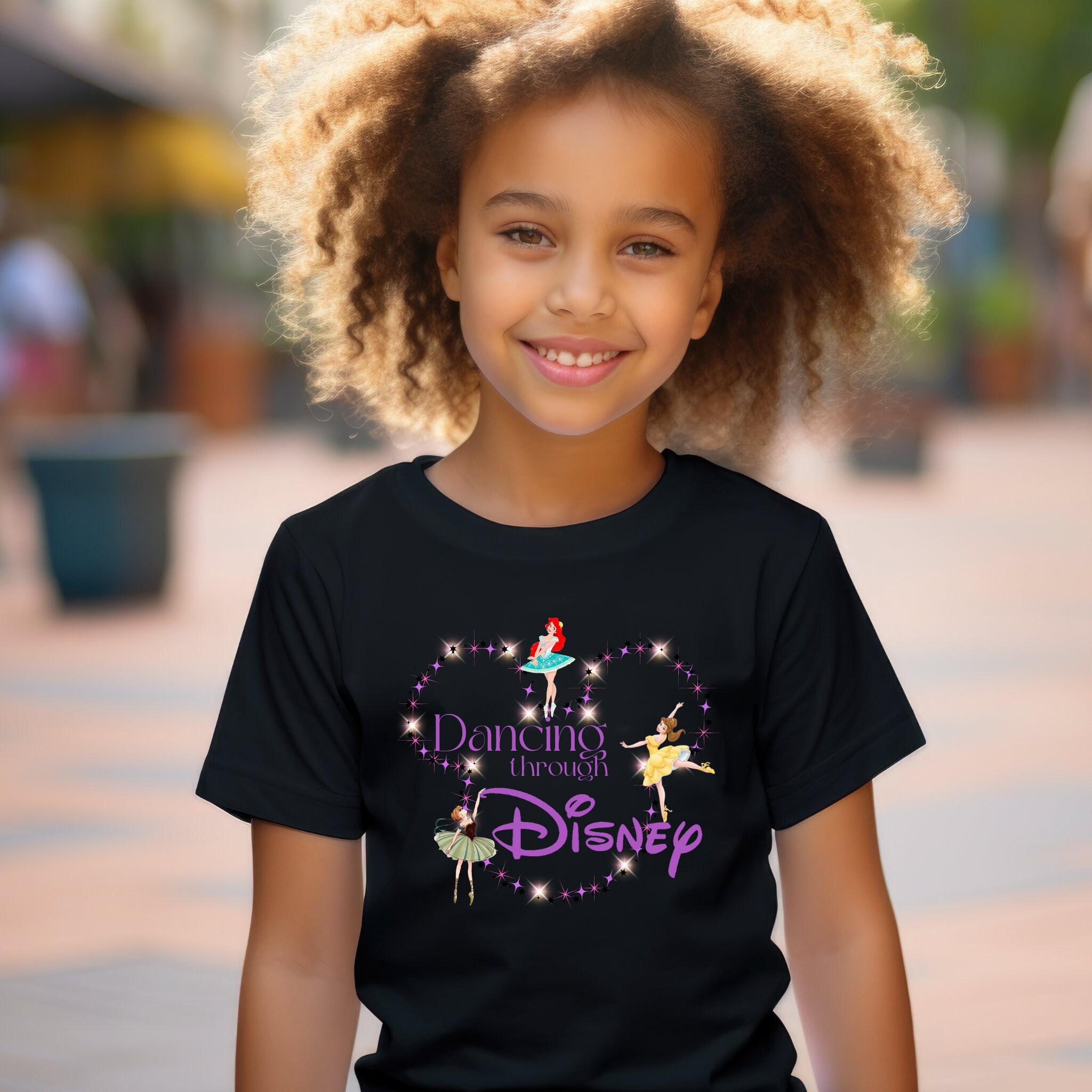 Dancing Through Disney T-shirt, Dance Competition Disney, Princesses ...