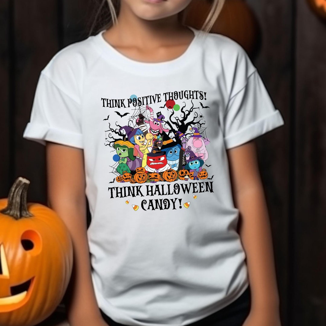 Disney's Inside Out 2 Halloween Shirt Youth Halloween Shirt Inside Out ...