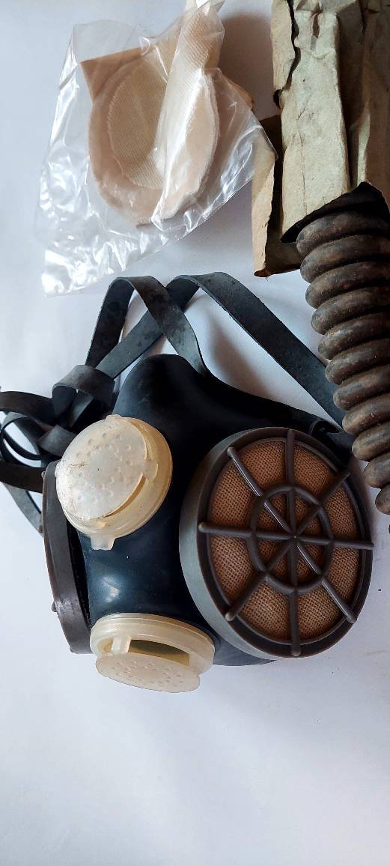 Military Gas Mask,vintage Rubber Gas Mask,2,m59,bulgarian Gas Mask ...