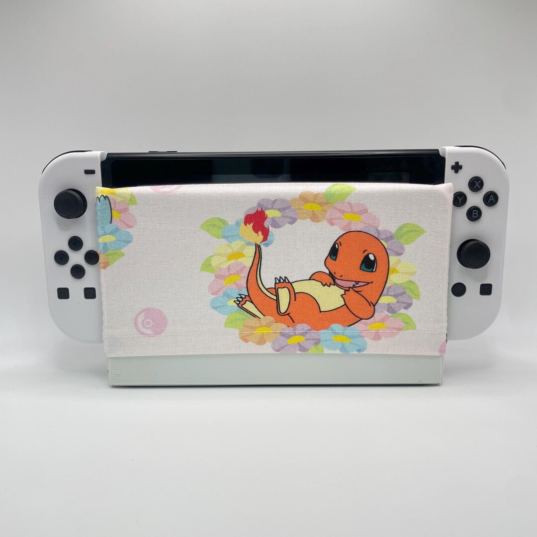 Nintendo Switch Dock Sock Charmander Pokemon Dock Cover Screen ...
