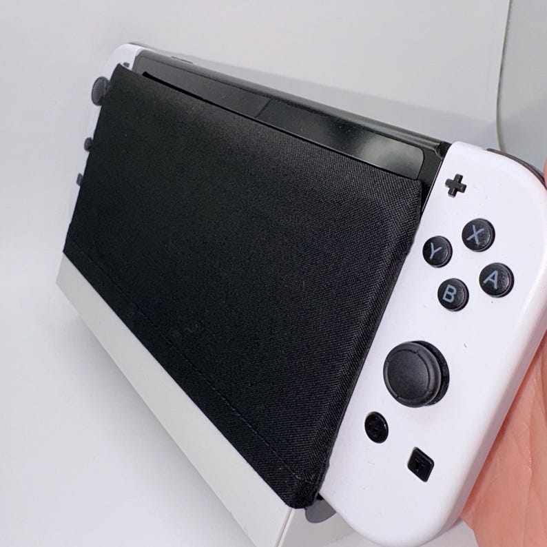 Nintendo Switch Dock Cover Black Plain Dock Sock Screen Protector ...