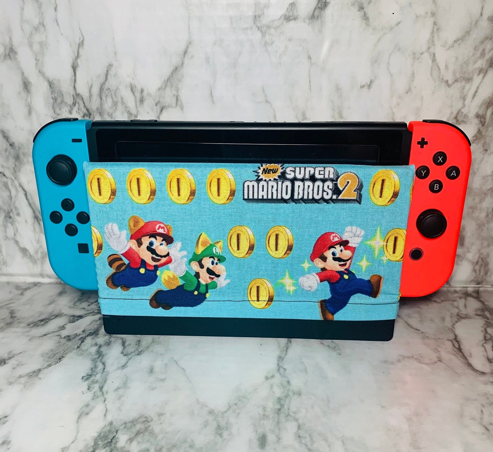 Super Mario Bros 2 Nintendo Switch Dock Cover // Switch Screen | Etsy