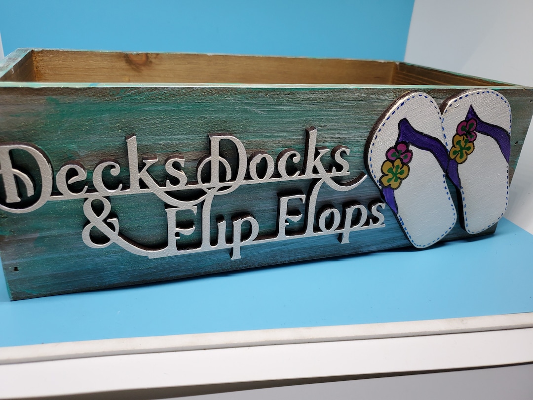 Flip Flop Storage Box - Etsy