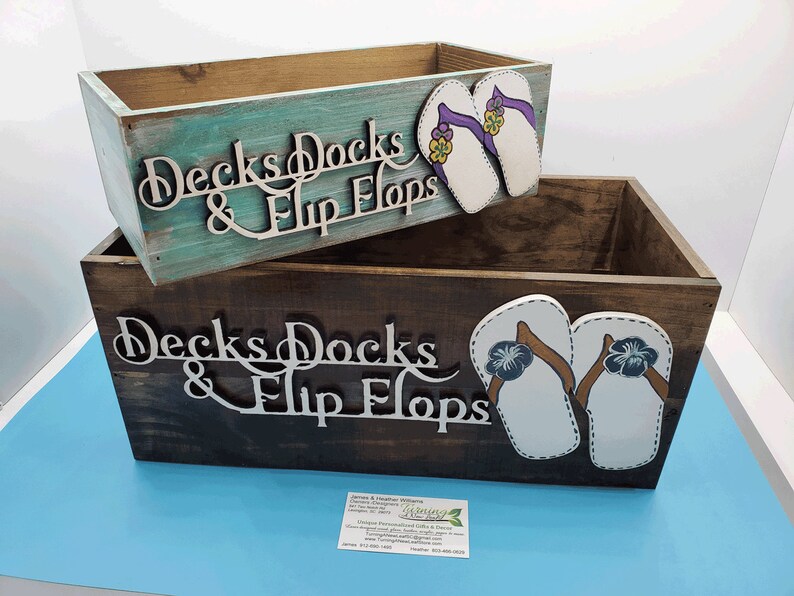 Flip Flop Storage Box - Etsy