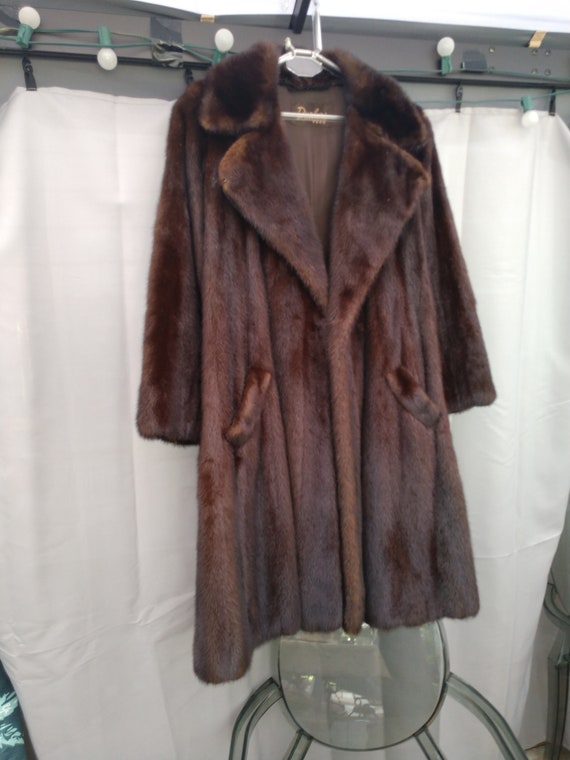 1970s vintage ranch mink full length coat mint Dupler… - Gem