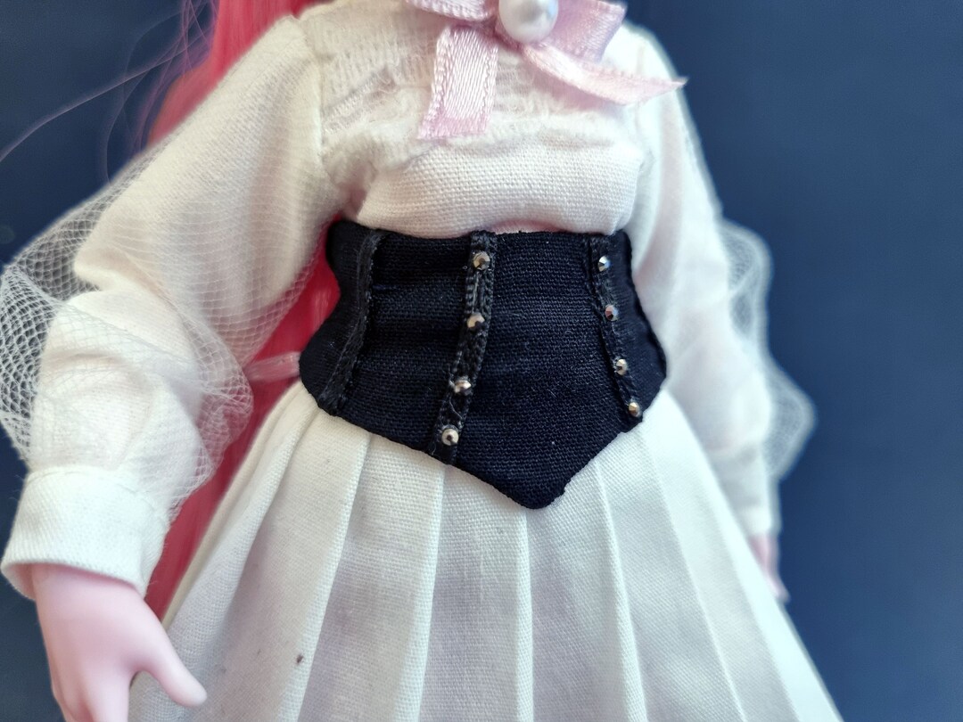 Black Gothic Corset With Rhinestones - Monster, Ever After, OMG ...