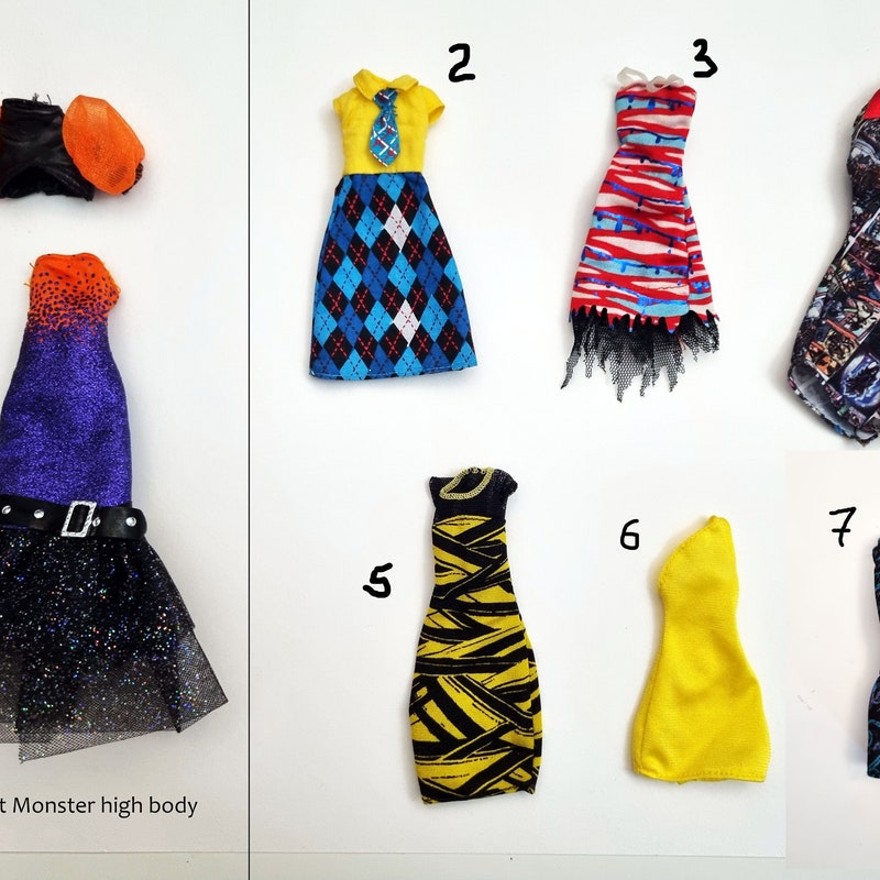 Monster High Clothes - Etsy