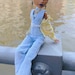 Sewing Pattern for Flared Pants With High Waisted Bell-bottoms or ...