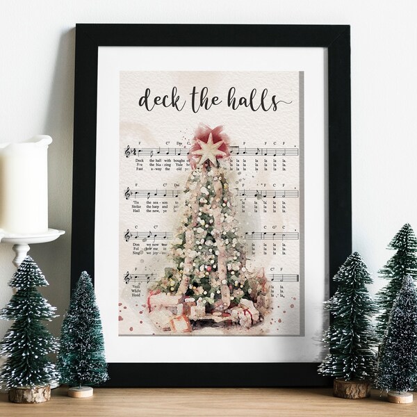 Christmas Music Sheets - Etsy