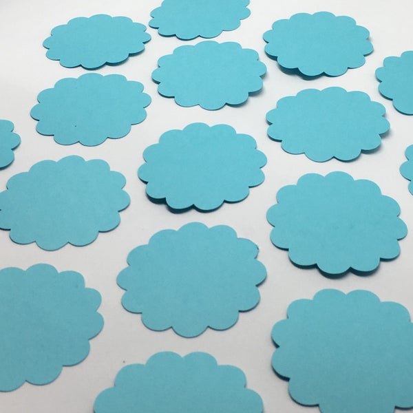Scalloped Cardstock - Etsy