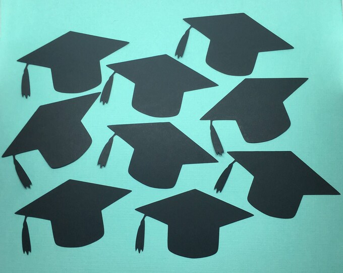 Graduation Caps, Hats Cardstock Die Cuts, Qty: 30 - Etsy