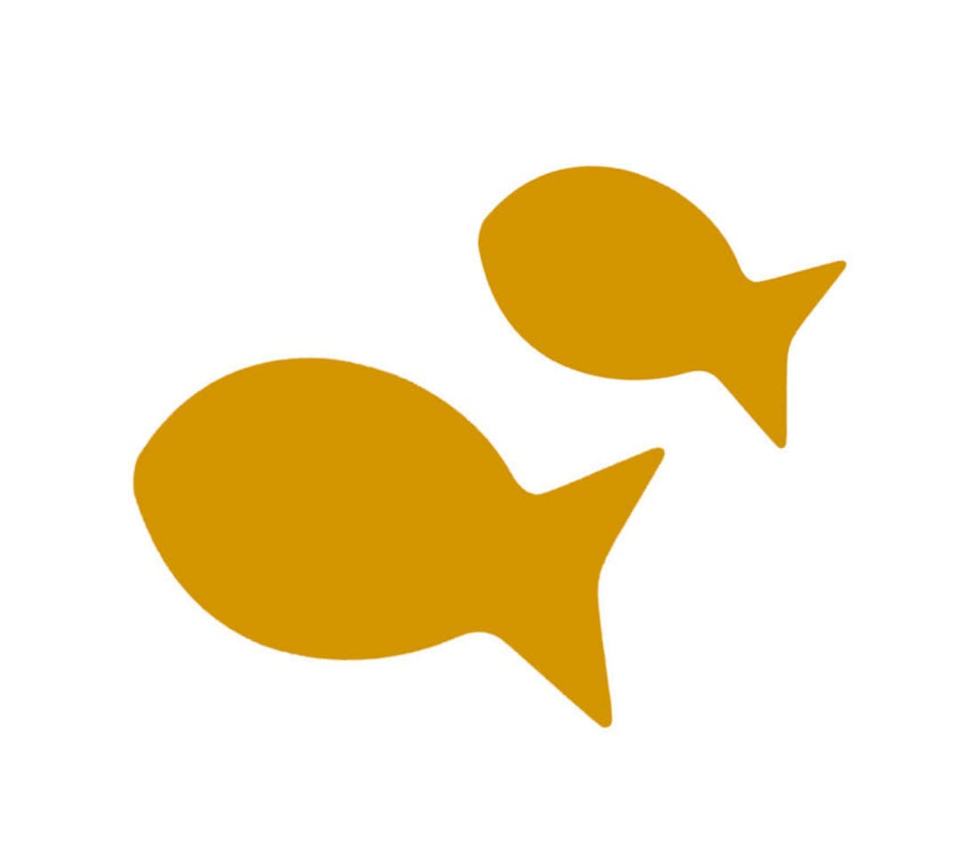 Goldfish Cardstock Die Cuts Quantity: 30 - Etsy