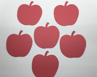 Apple Die Cut | Etsy